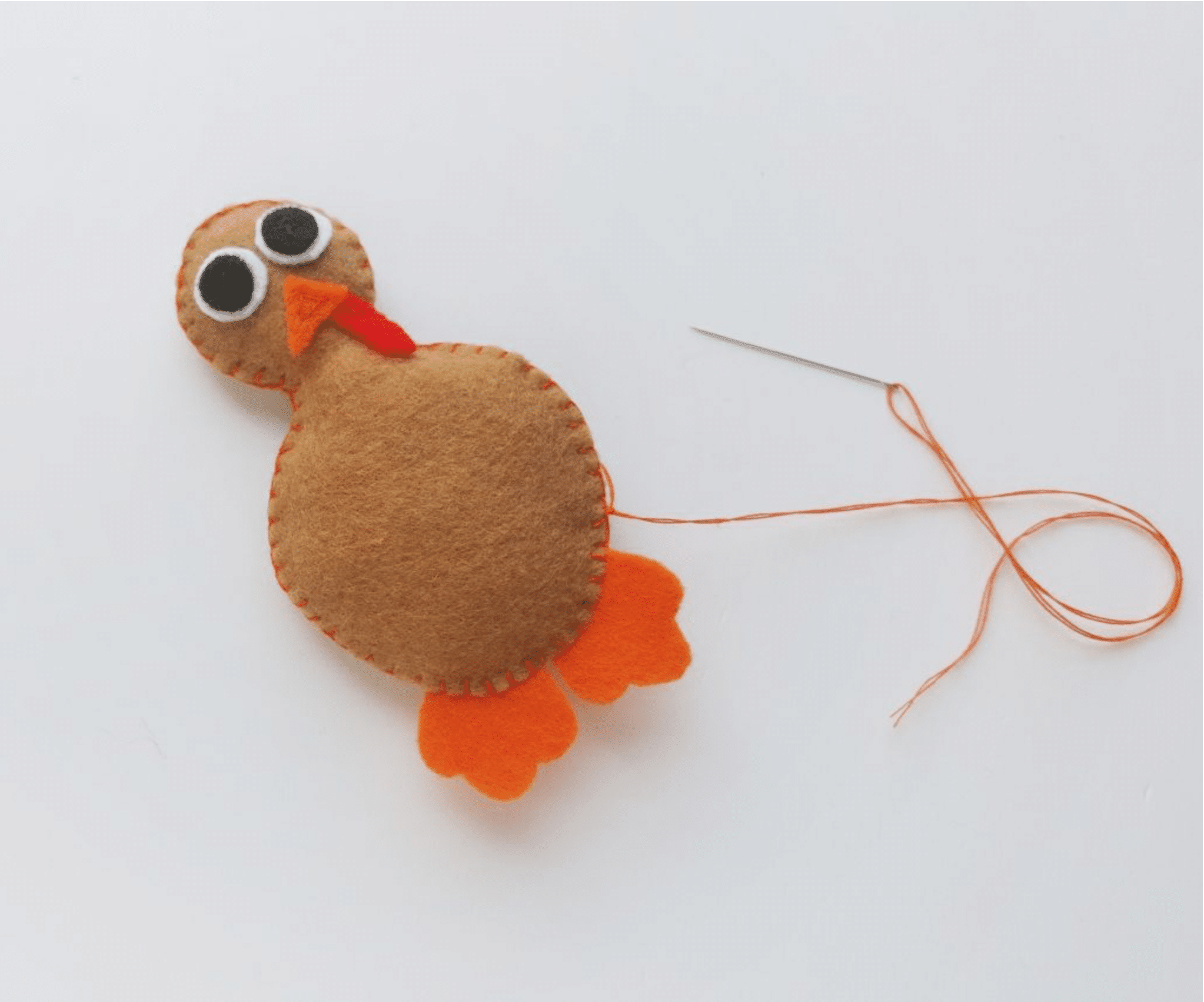 Felt Turkey Craft - Easy Things to Sew