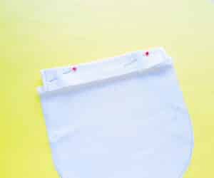 How To Sew A Round Drawstring Pouch - Easy Things to Sew