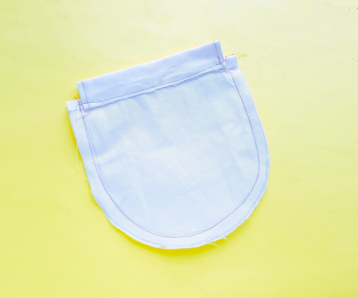 How To Sew A Round Drawstring Pouch - Easy Things to Sew