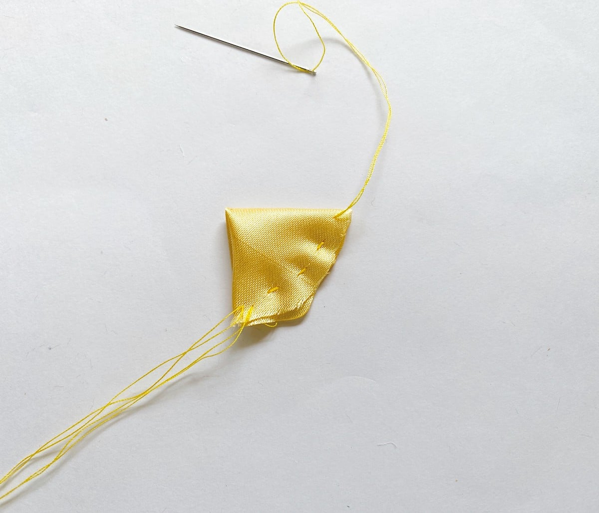 How To Sew Satin Flowers - Easy Things to Sew