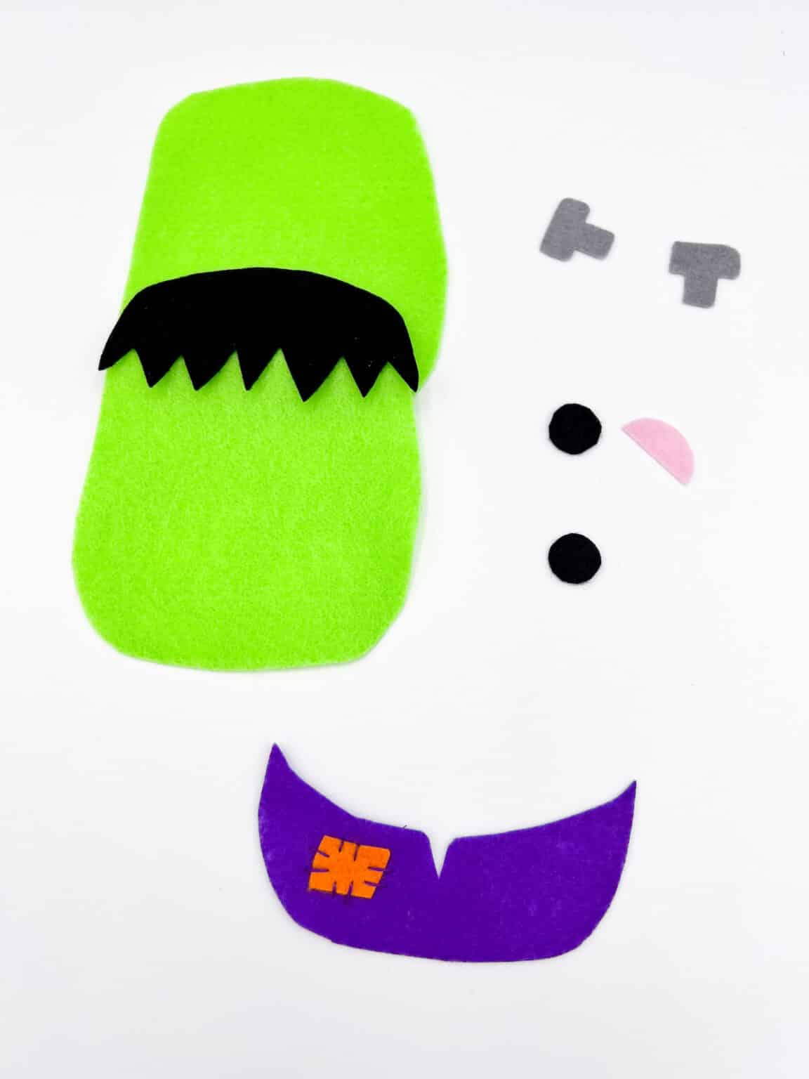 How to Sew a Frankenstein Candy Pouch - Easy Things to Sew