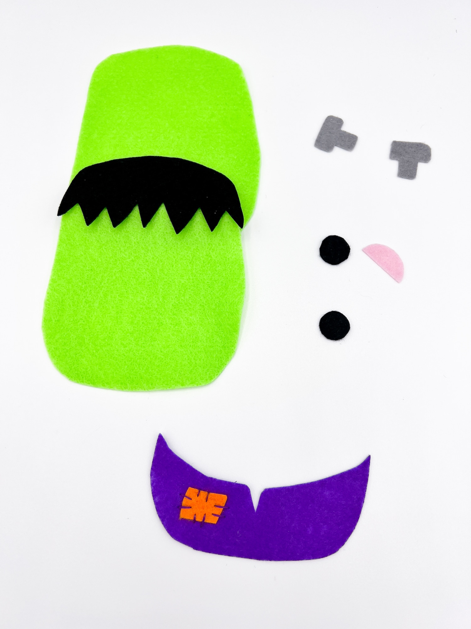 How to Sew a Frankenstein Candy Pouch - Easy Things to Sew