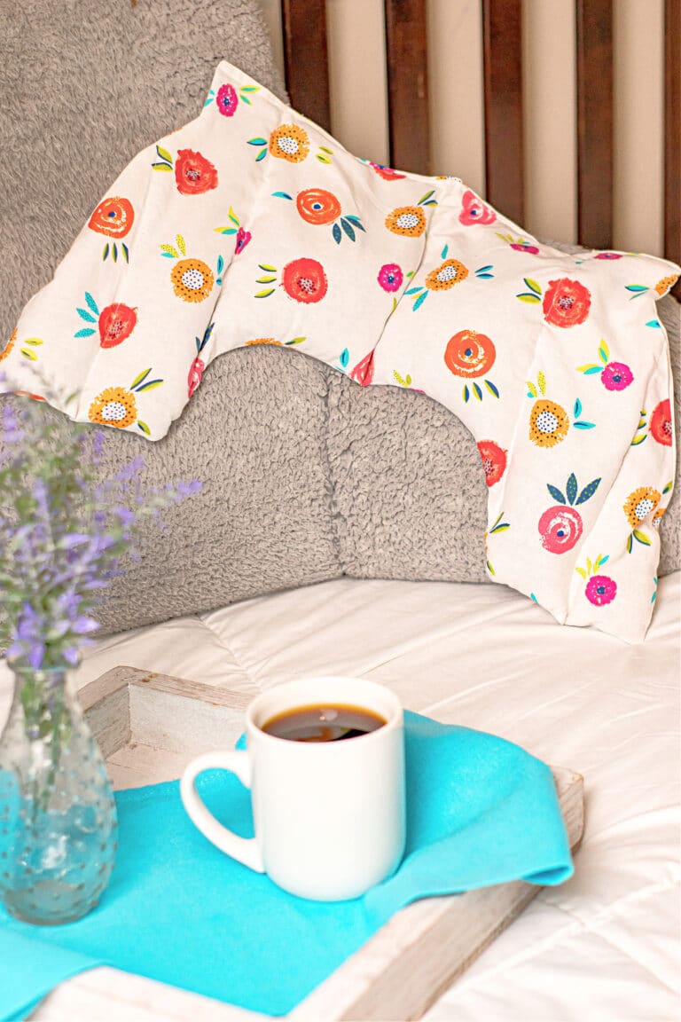 DIY Heating Pad for Neck and Shoulders - Easy Things to Sew