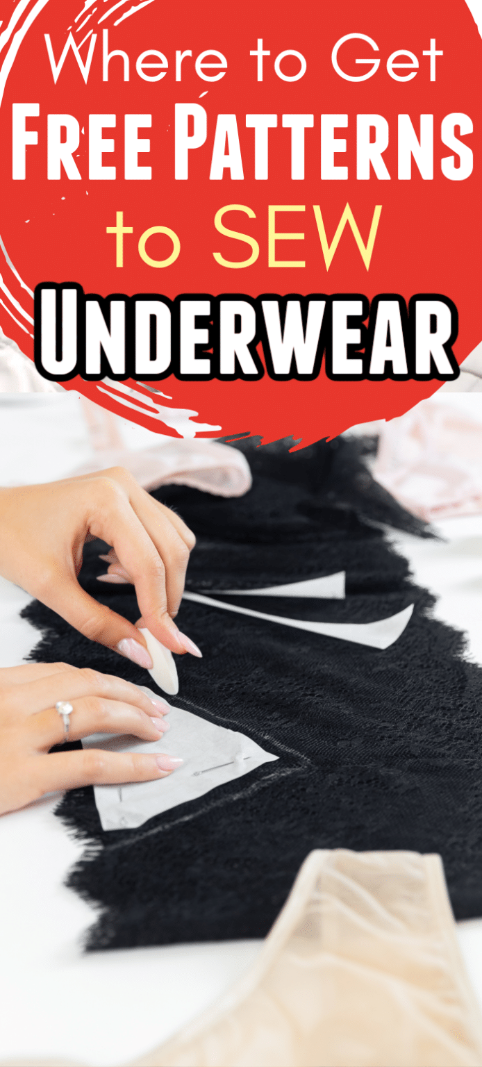 Free Underwear Sewing Patterns (Sew Your Own Panties) - Easy Things to Sew