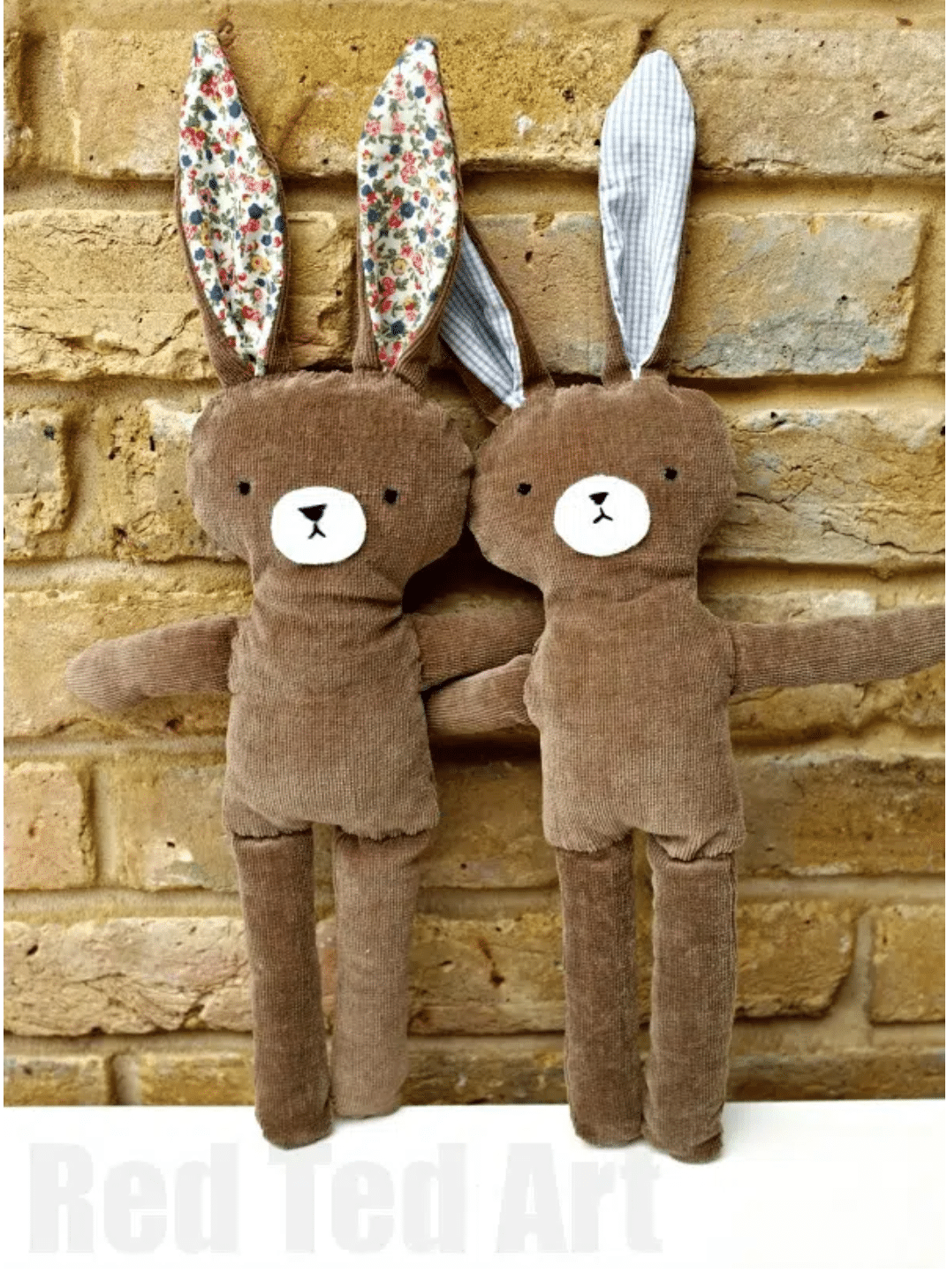 21 Free Bunny Sewing Patterns: Simple Easter Craft Tutorials - Easy ...