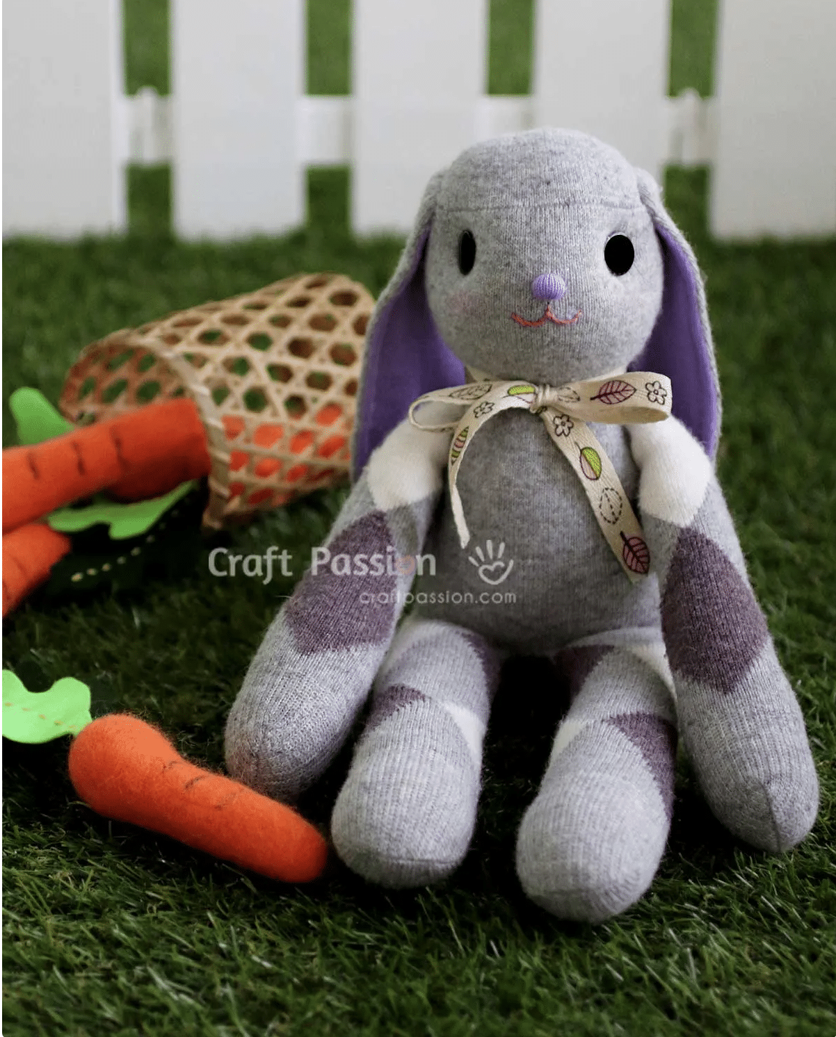 21 Free Bunny Sewing Patterns: Simple Easter Craft Tutorials - Easy ...