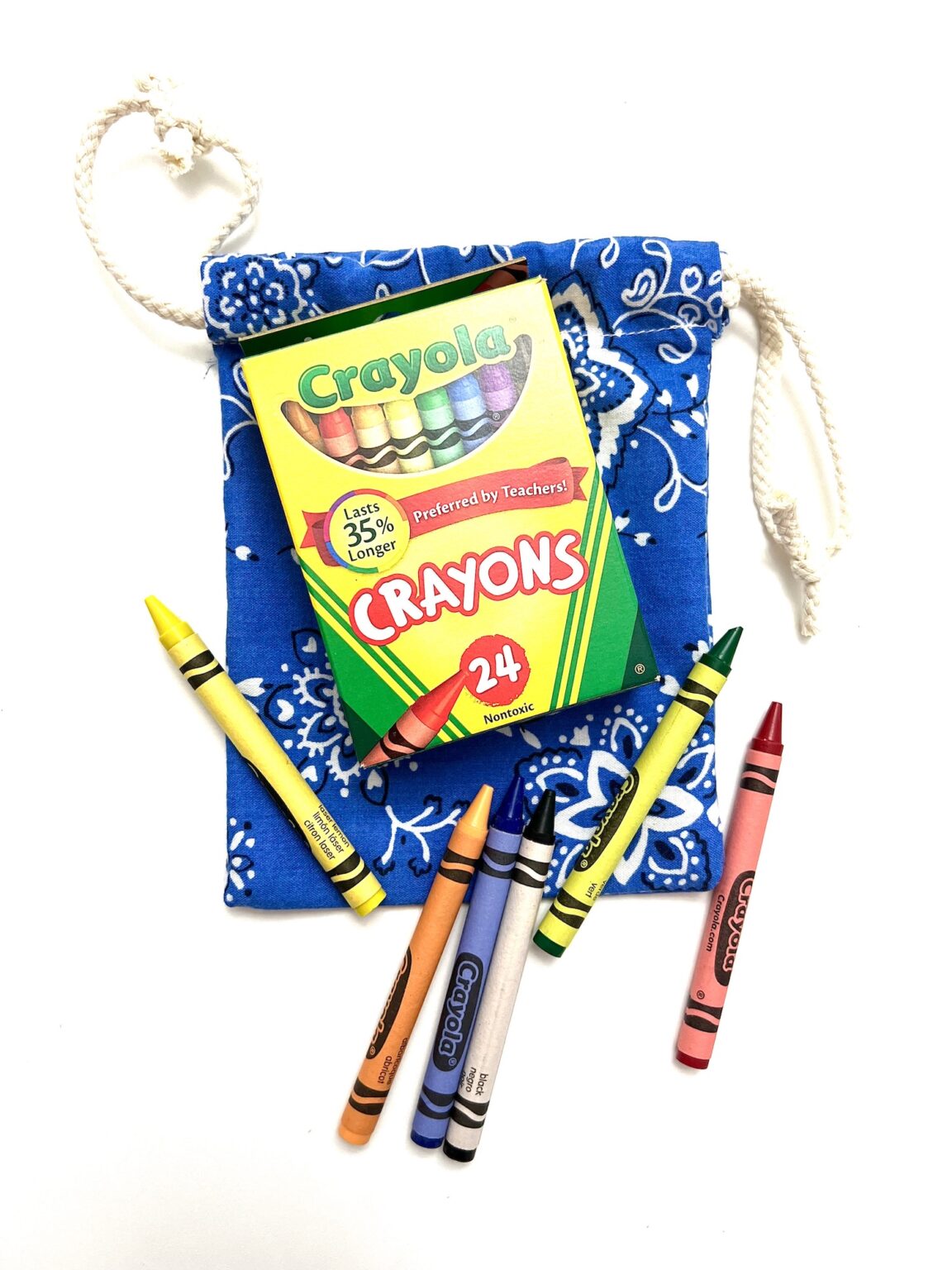 DIY Crayon Bag (with Video) - Easy Things to Sew