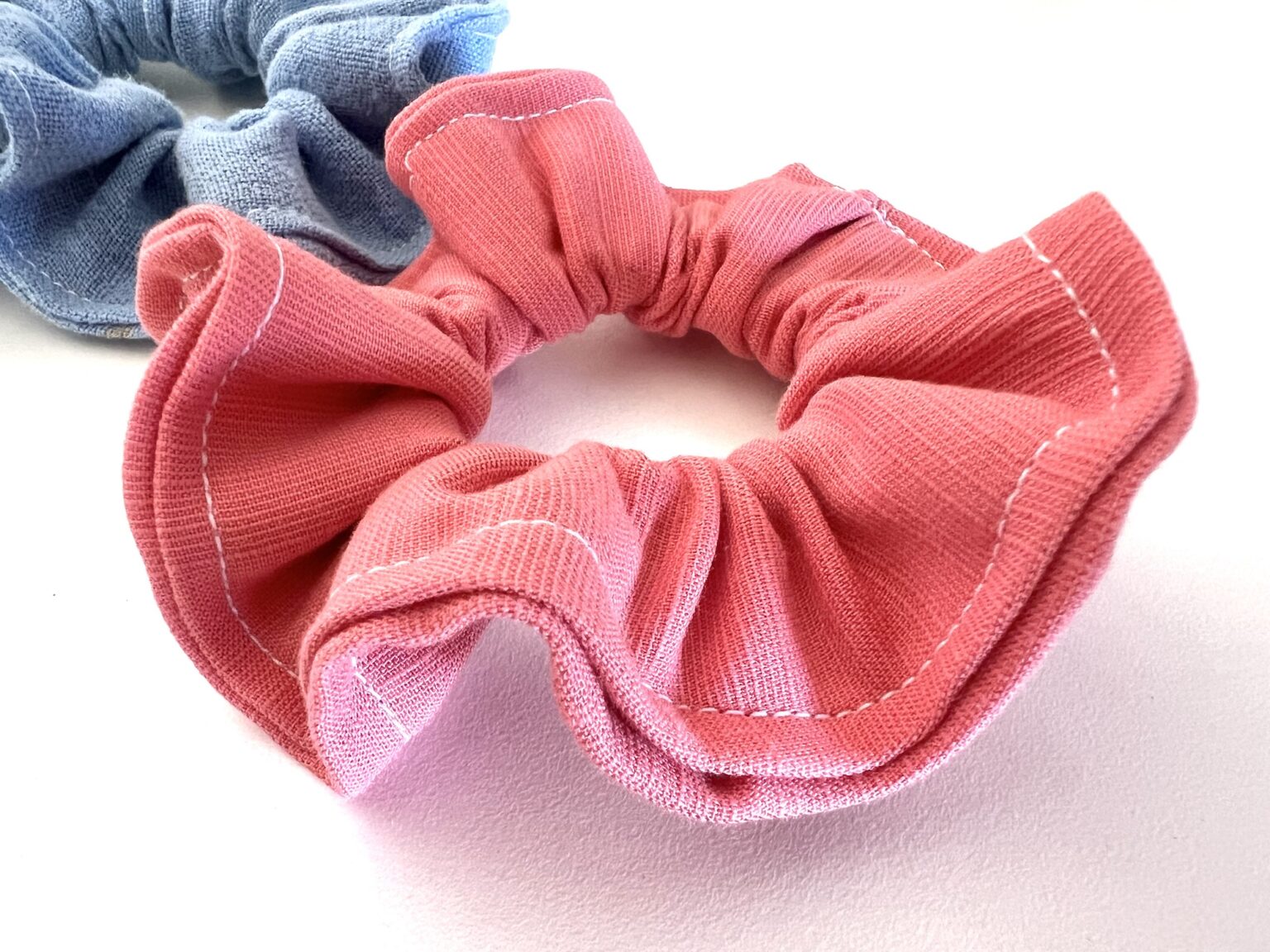 How to Make Scrunchies (With No Elastic) - Easy Things to Sew