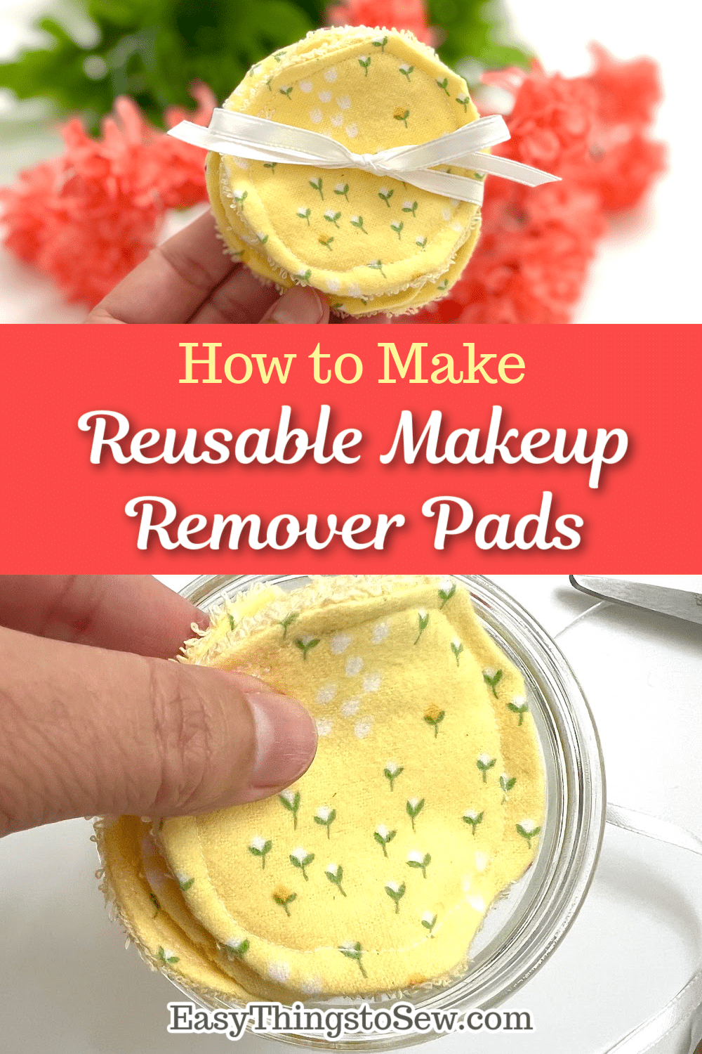 DIY Reusable Makeup Remover Pads - Easy Things to Sew