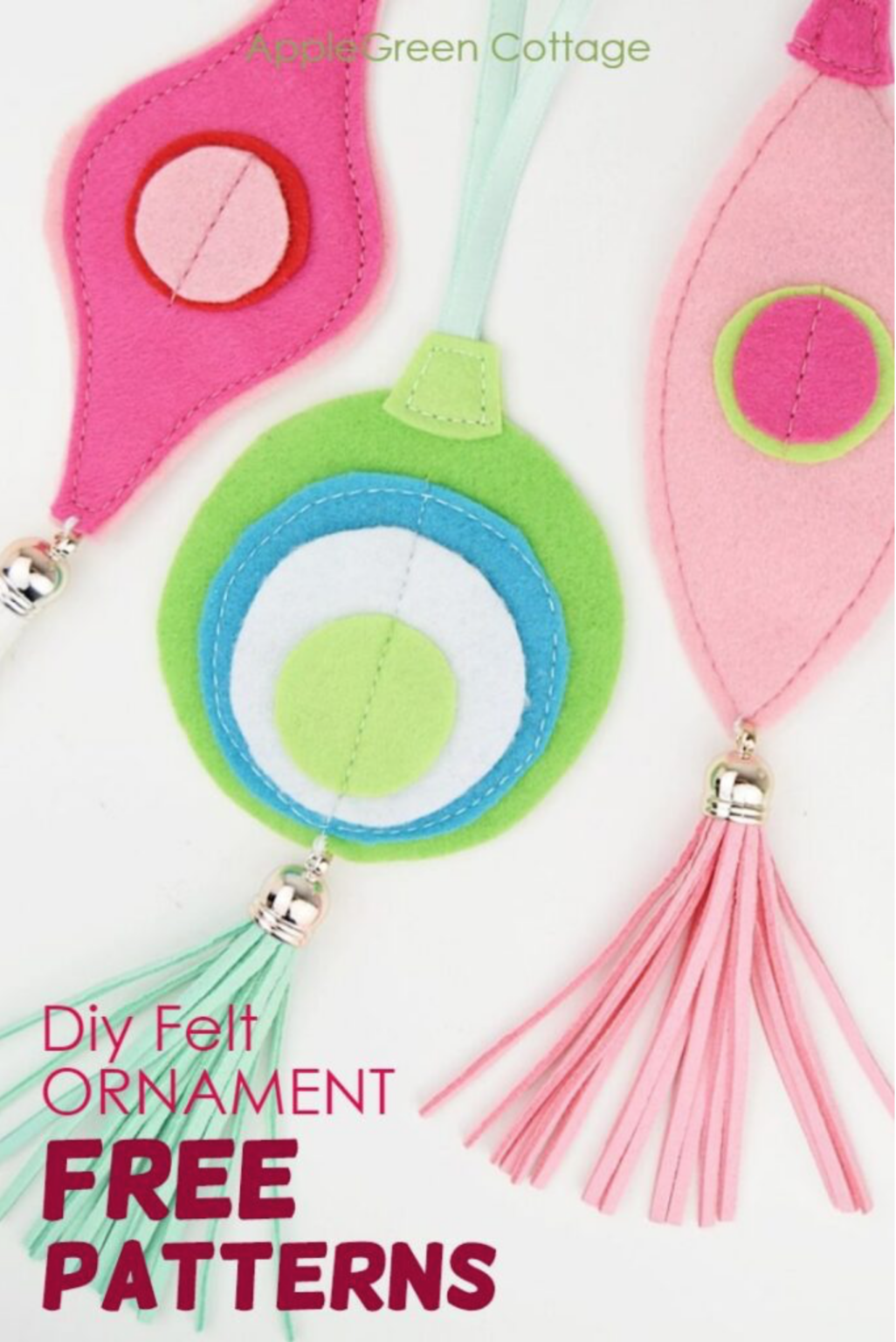13 Free Christmas Ornament Sewing Patterns - Easy Things to Sew