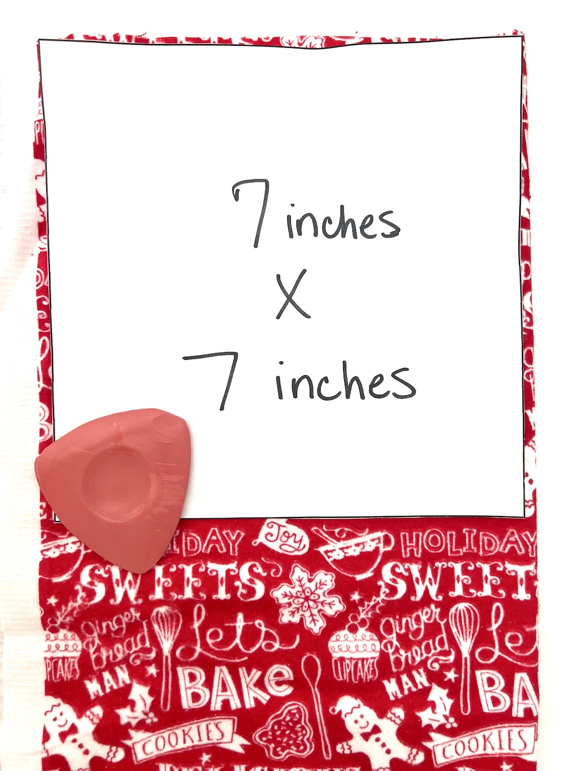 DIY Reusable Paper Towels for Holiday Baking (with Video Tutorial) - Easy Things to Sew