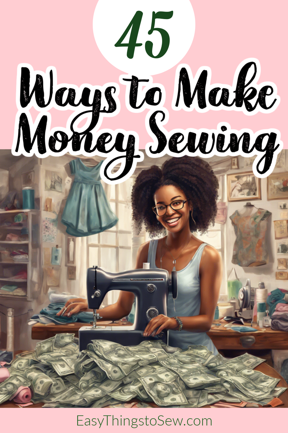 45 Ways to Make Money Sewing: Profitable Business Ideas - Easy Things ...