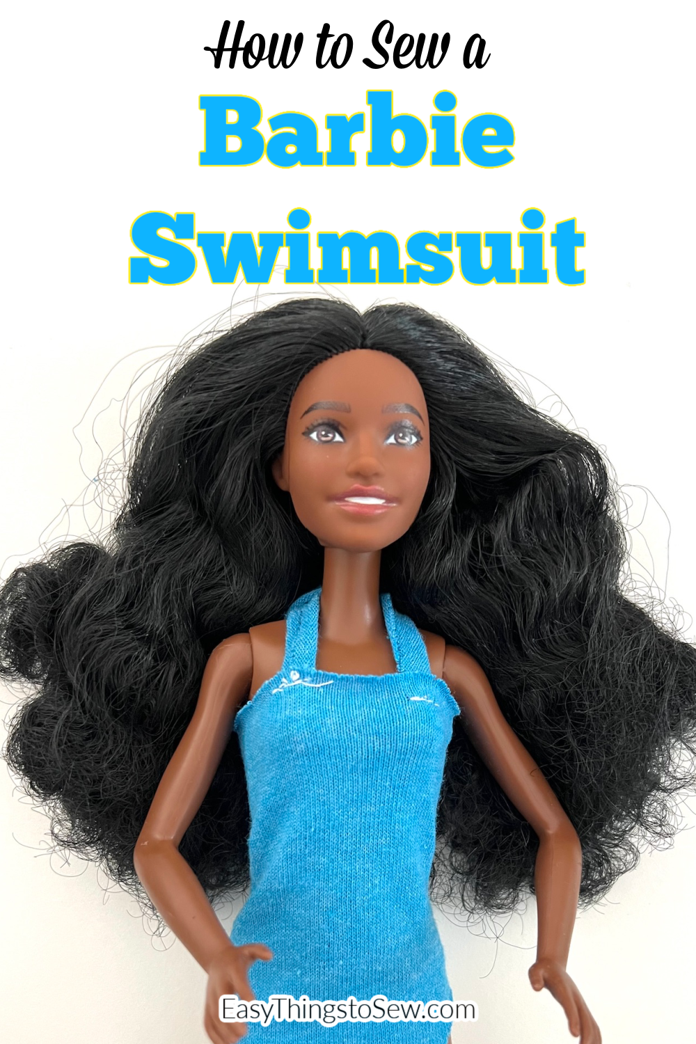 How to Sew a Swimsuit for Barbie - Easy Things to Sew