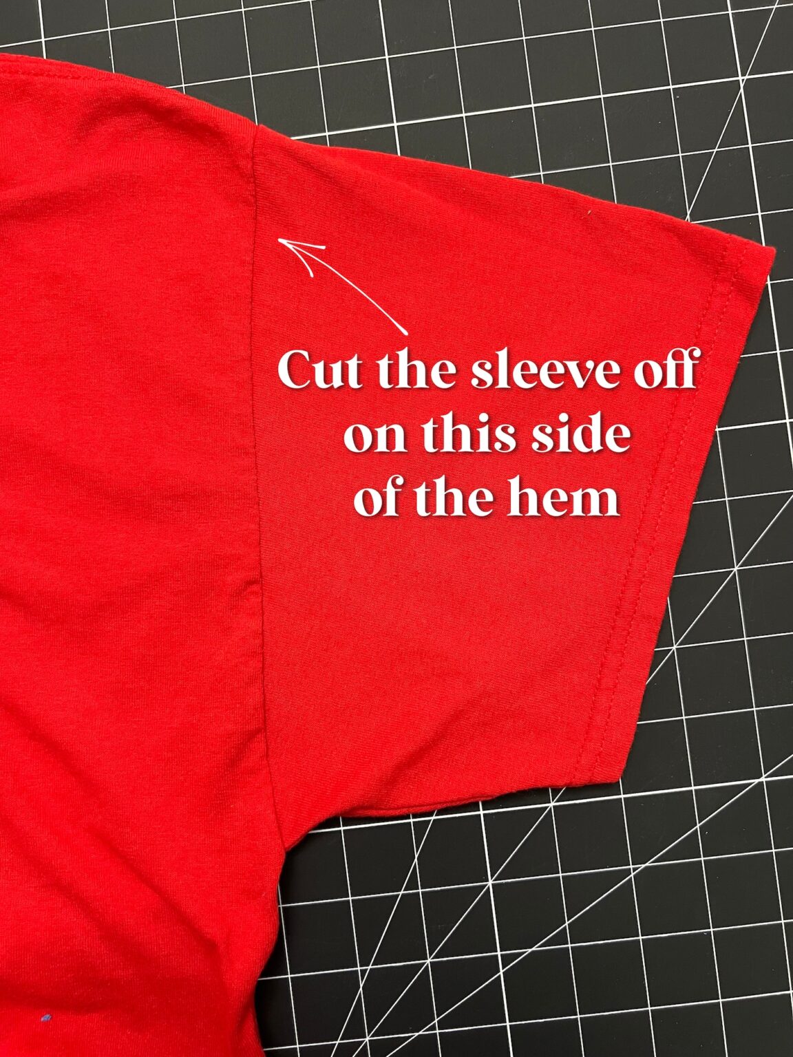 T-Shirt Sleeve Drawstring Bags (with Video Tutorial) - Easy Things to Sew