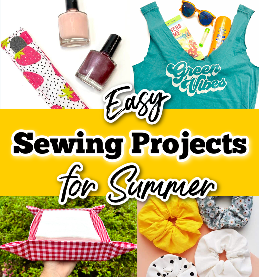 33 Easy Summer Sewing Projects - Easy Things to Sew