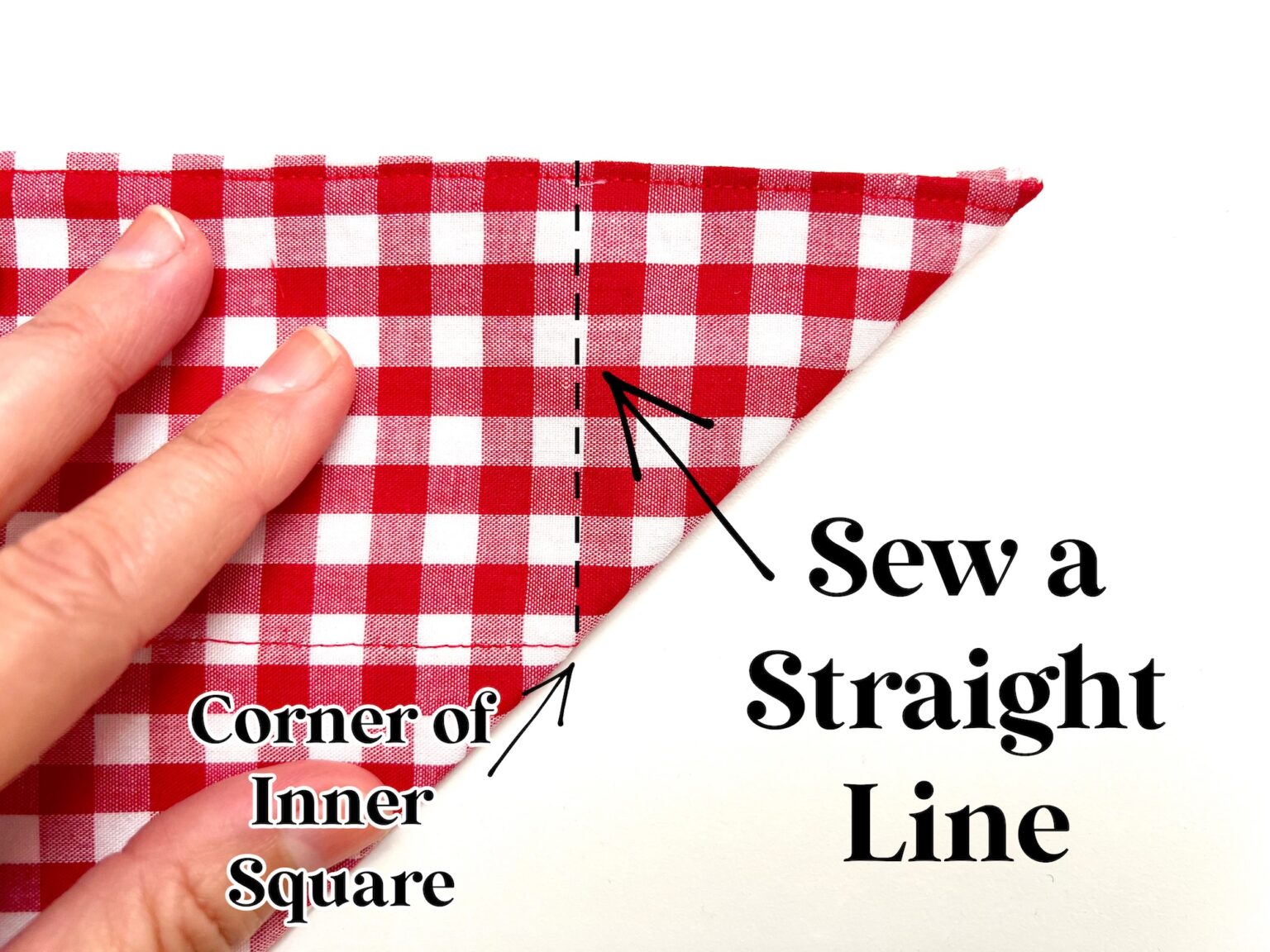 DIY Fabric Napkin Holder - Easy Things to Sew