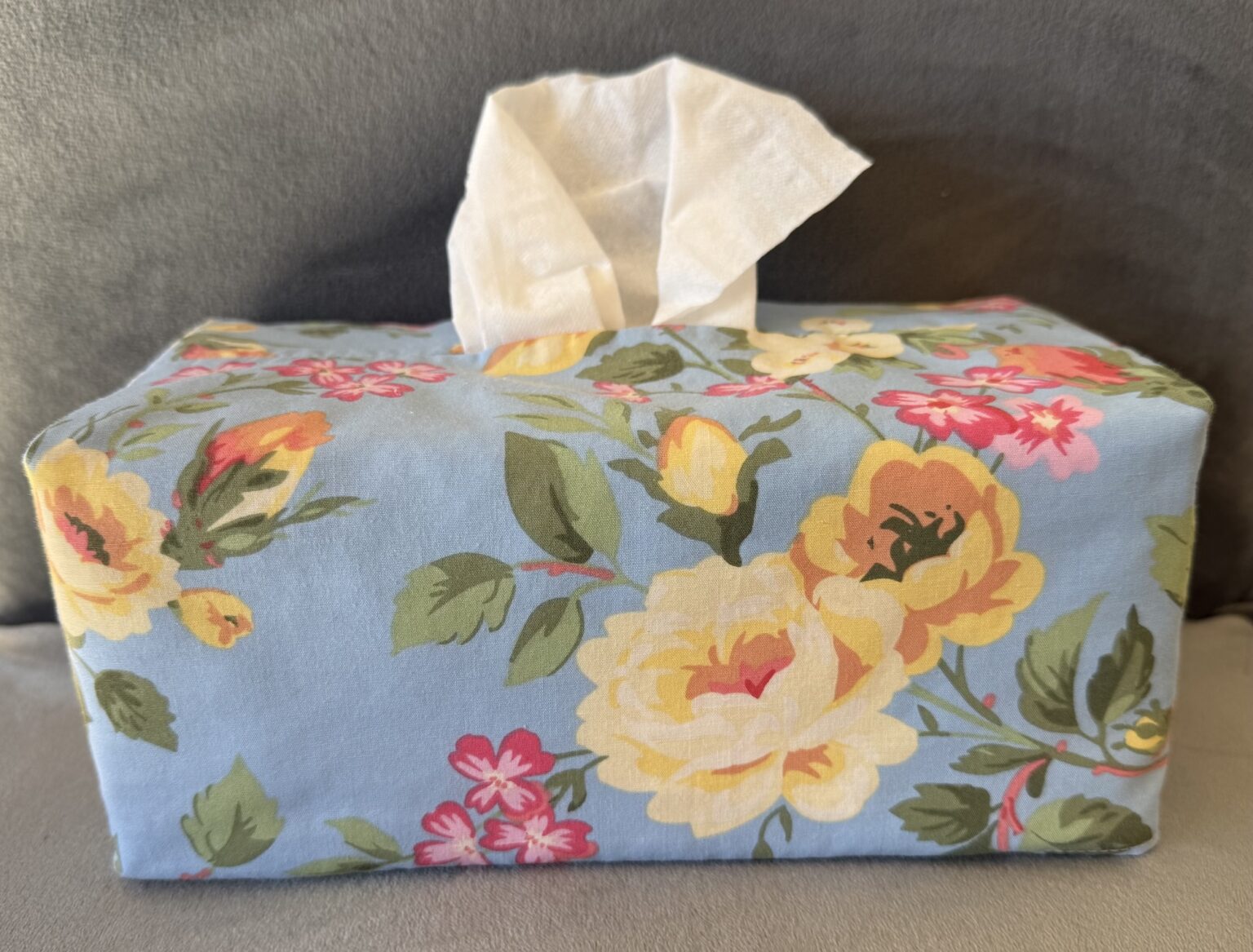 Easy DIY Tissue Box Cover (Reversible or Single Fabric) - Easy Things ...