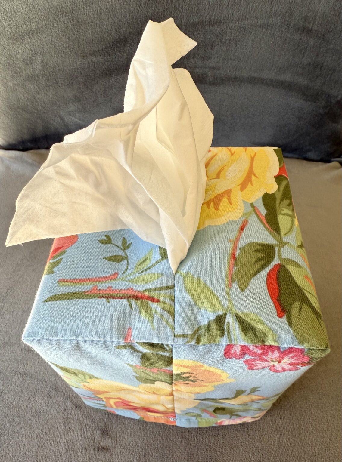 Easy DIY Tissue Box Cover (Reversible or Single Fabric) - Easy Things ...
